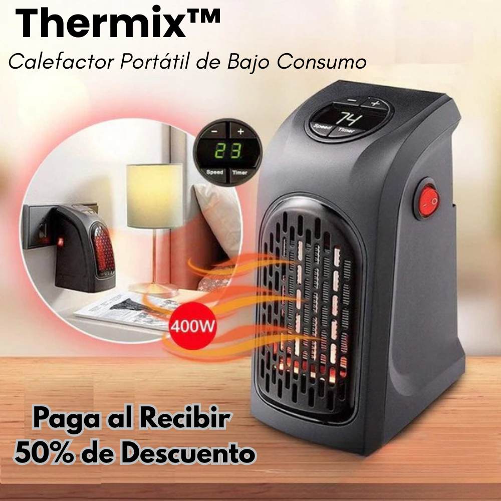 Thermix™ - Calefactor Portátil de Bajo Consumo 😱OFERTA LIMITADA😱 – BeCalzs